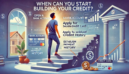 When can you start building your credit? - Kind-of-Lost